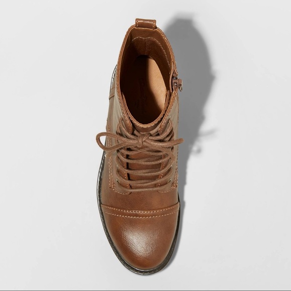 Universal Thread | Shoes | Universal Thread Kamryn Lace Up Combat Boot ...